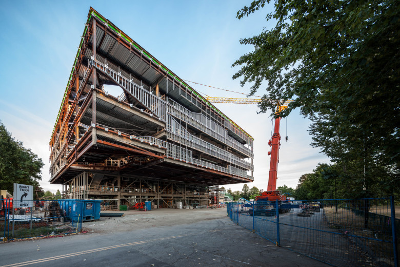 Langara’s Science and Technology Building's Steel Structure ...